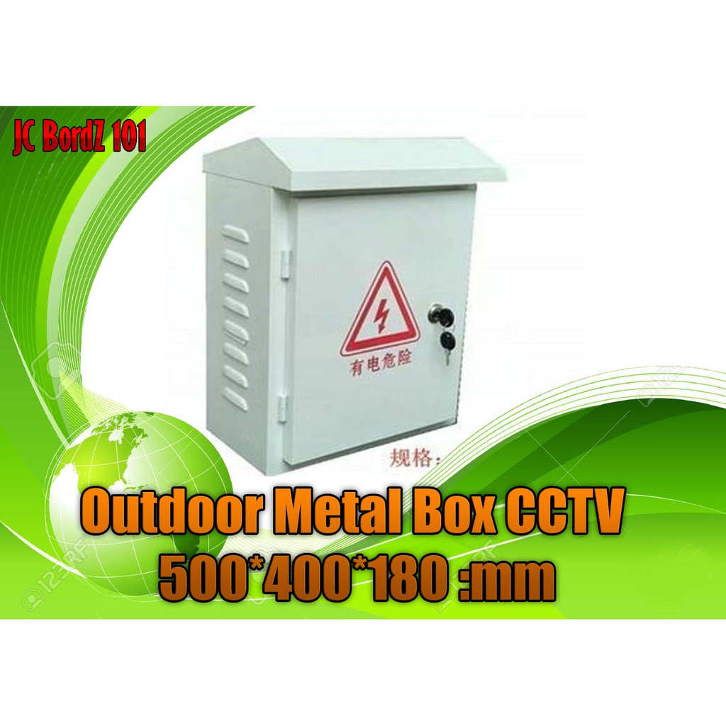 Outdoor Metal Box CCTV Outdoor Junction Box : Metal | Shopee Philippines