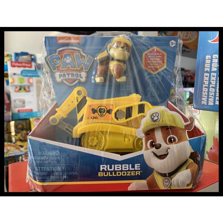 Paw Patrol - Rubble - Transforming Bulldozer | Shopee Philippines
