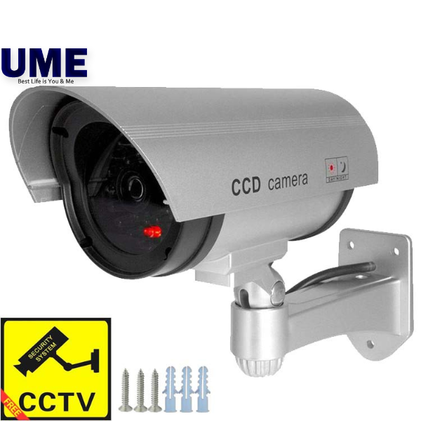 Fake Dummy CCTV Camera Realistic Surveillance Security 6699 COD ...