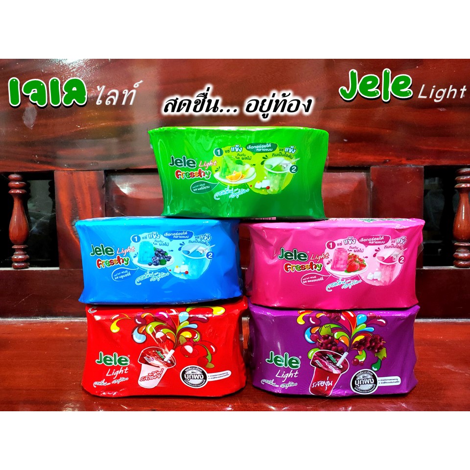 Jele Light Jelly Carrageenan Fruit Juice With Konjac Powder ...