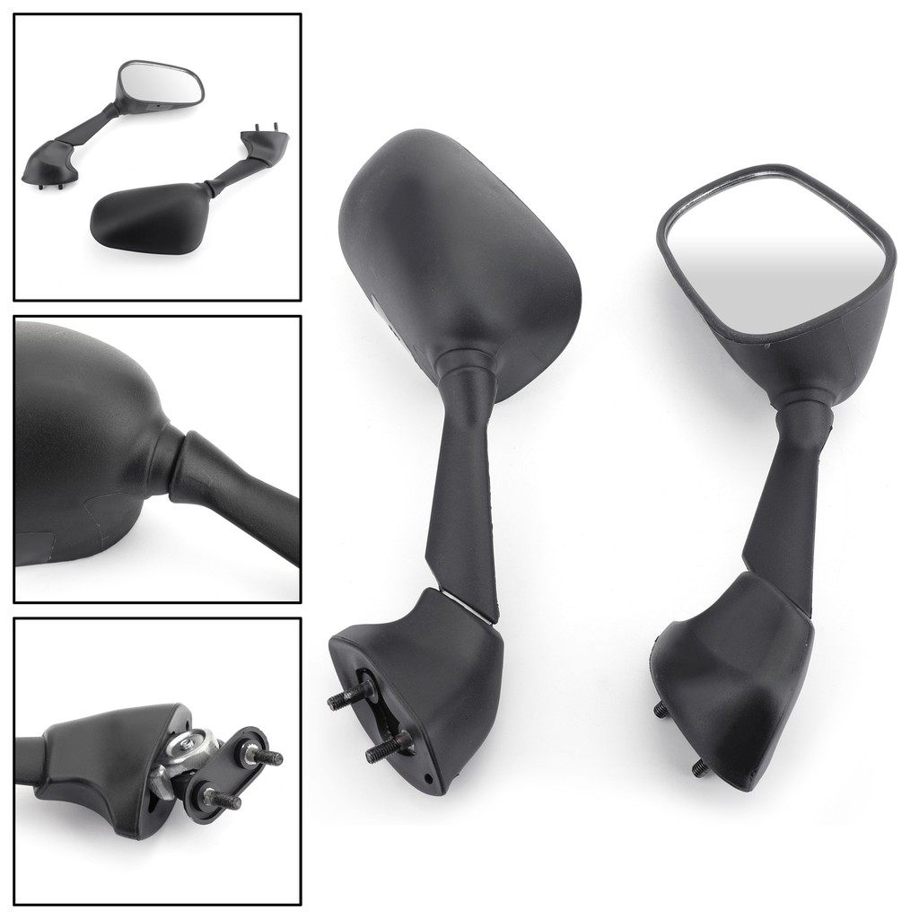 Pair Rear View Side Mirrors Left & Right For Yamaha YZF-R1 YZF R1 2007 ...