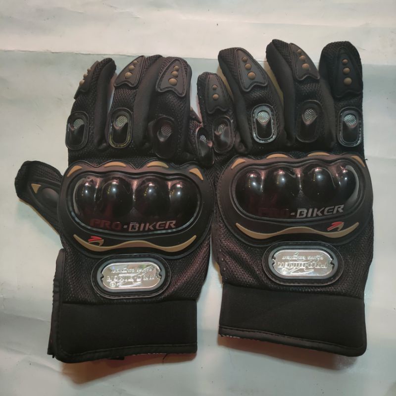 hands motor gloves pro-biker (black) | Shopee Philippines