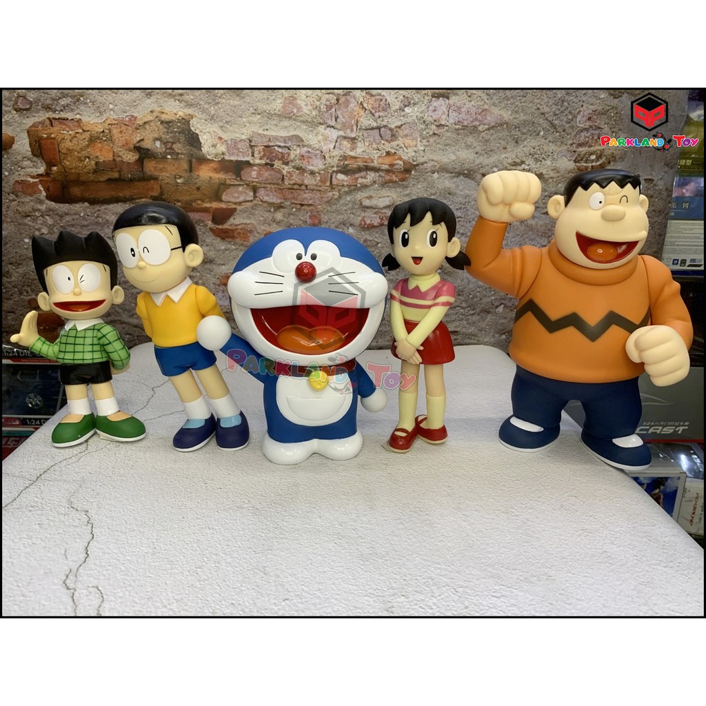 Doraemon Model (Large Size) Get All Friends Nobita Shizuka Giant Suneo ...