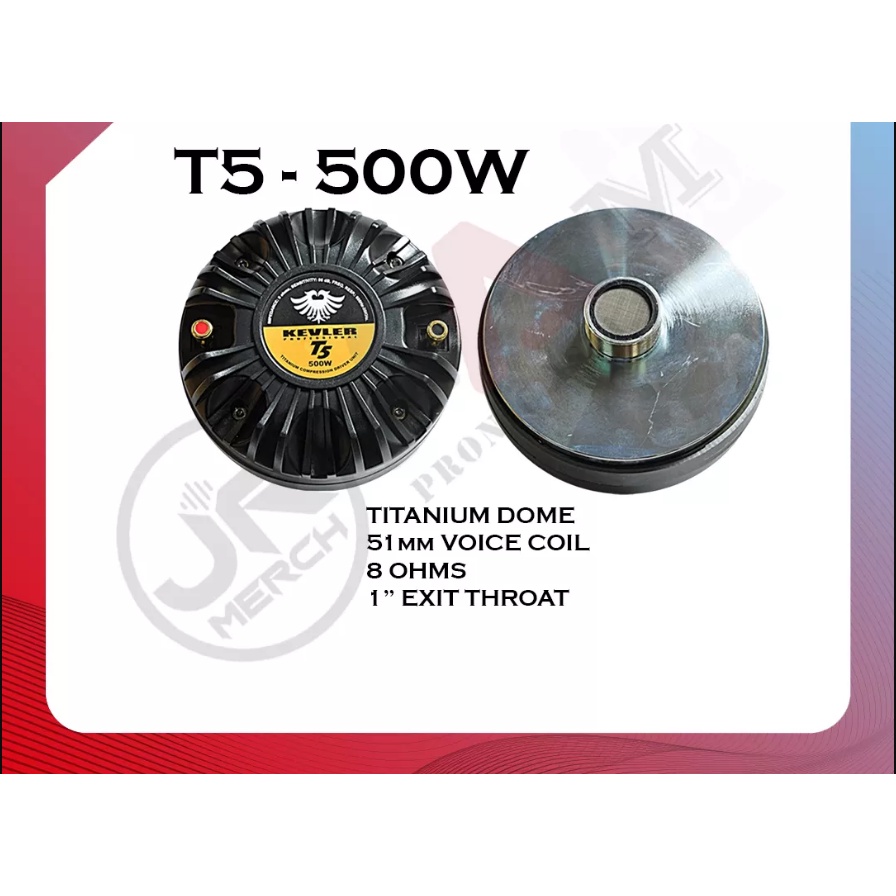 Kevler (T5) 500 watts Compression Driver Unit Tweeter | Shopee Philippines Kevler (T5) 500 watts Compression Driver Unit Tweeter | Shopee Philippines