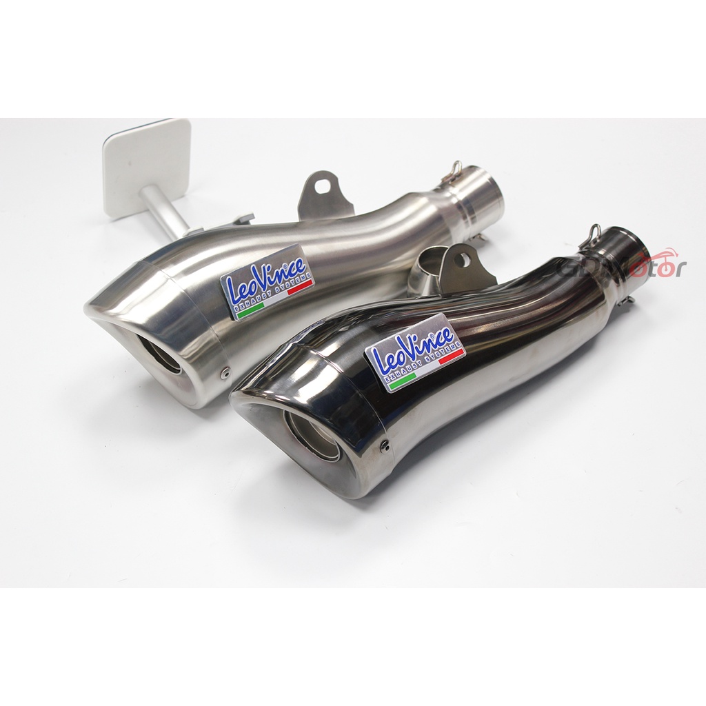 38-51mmUniversal Motorcycle Exhaust Muffler Pipe LeoVince Ekzos Muffler ...