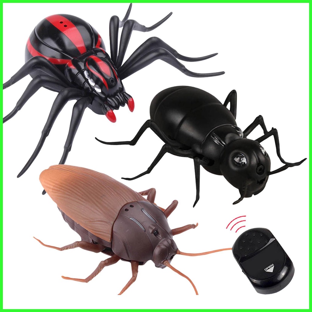 Remote Control Toys For Boys Realistic Spider Ant Cockroach Toy ...