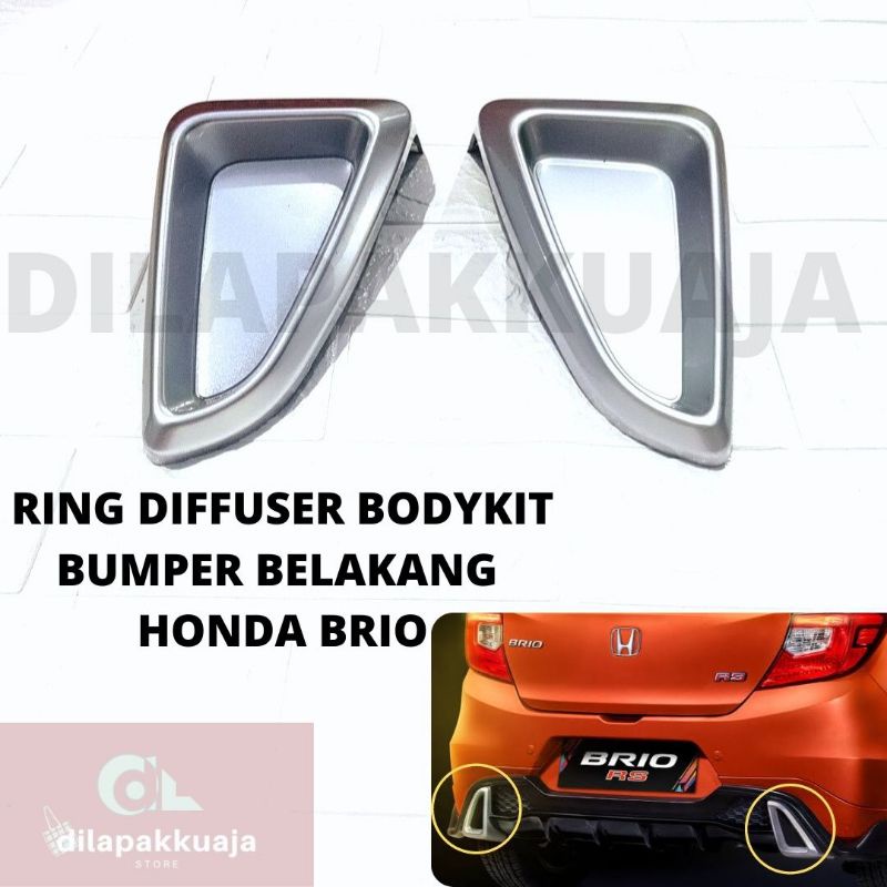 Ring Diffuser Bodykit Brio Rear Bumper Diffuser All New Brio RS Ori ...