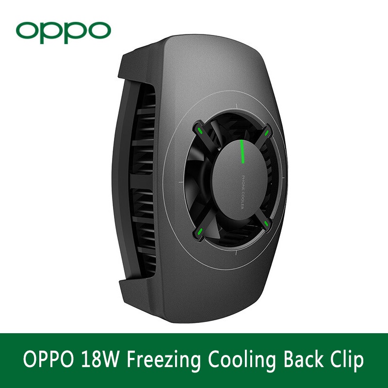 Brand Original OPPO 18W Phone Cooler Freezing Cooling Back Clip mobile ...