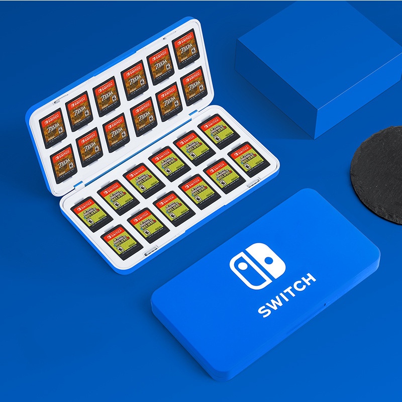 Original 24 in 1 Game Card Case for Nintendo Switch Magnetic Cartridge ...