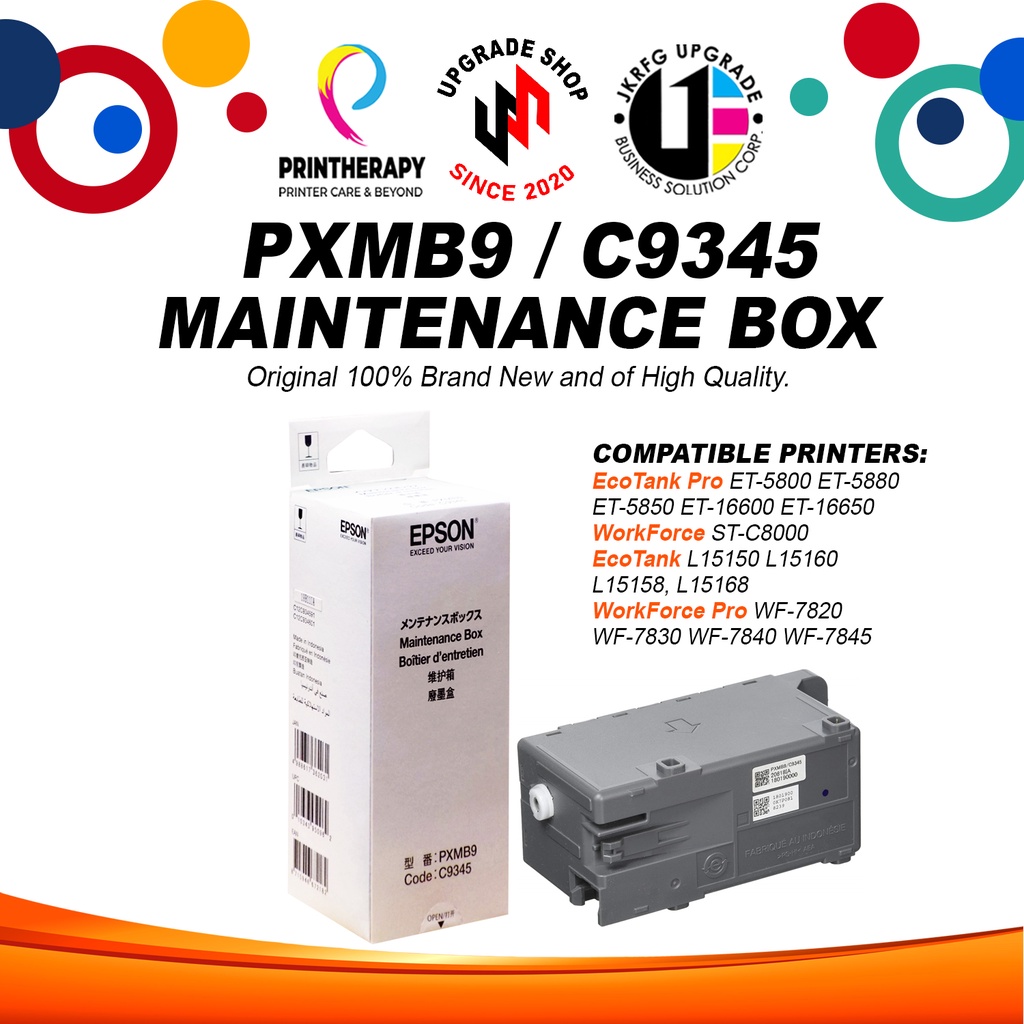 Epson C9345 | PXMB9| Ink Maintenance Box | Shopee Philippines