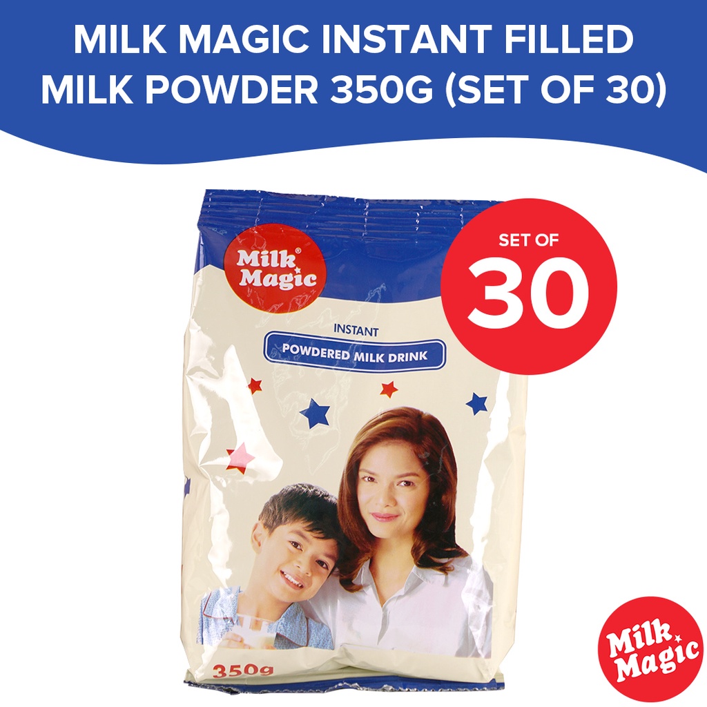 Milk Magic - Instant Filled Milk Powder 350g (Set of 30) - EXP Date: 3 ...
