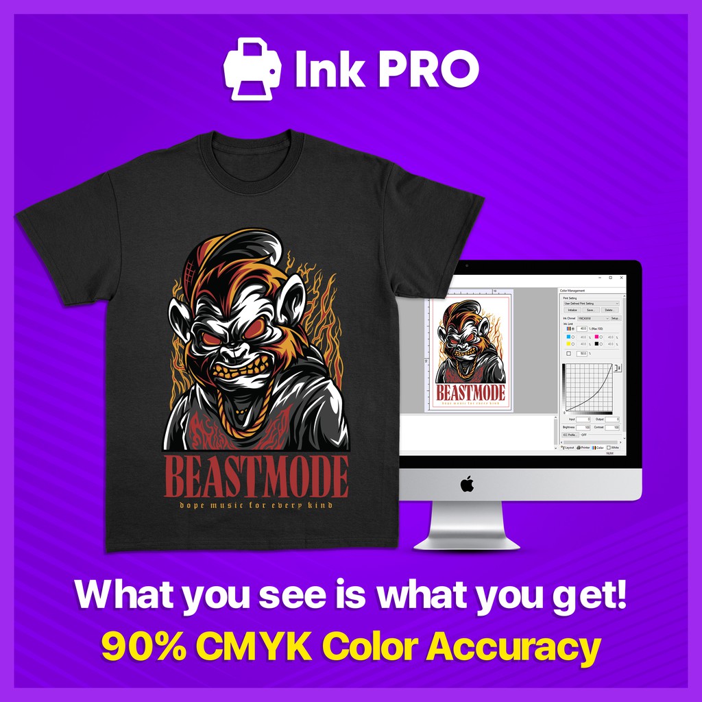 DTF InkPro 100ml Hybrid Inks with ICC Profile | Shopee Philippines