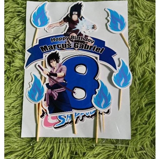 Sasuke Theme Cake Topper | Shopee Philippines