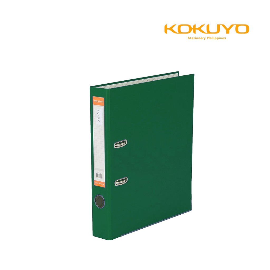 Kokuyo W-FUAL280G Lever Arch File, A4 Green | Shopee Philippines