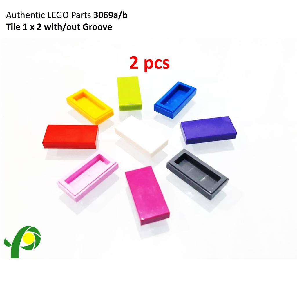 LEGO Parts 3069b Tile 1x2 | Shopee Philippines