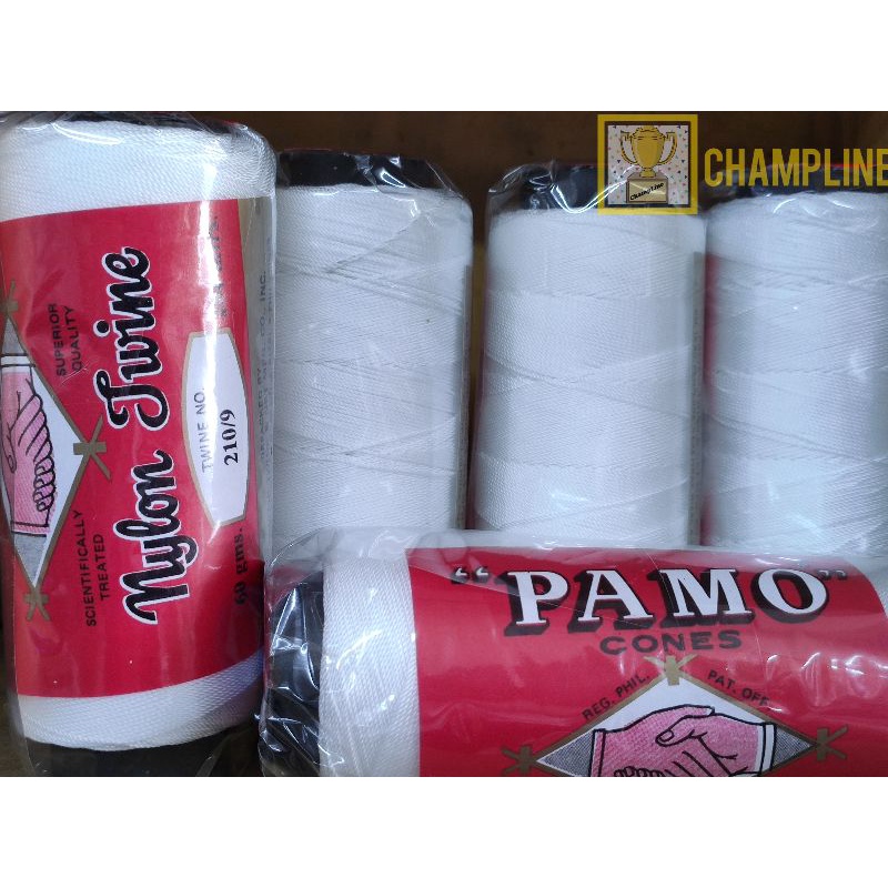 Pamo Nylon Twine 210/9 white | Shopee Philippines