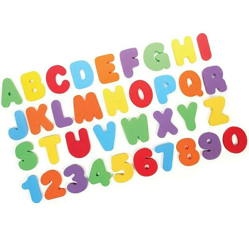 Foam alphabets and numbers abc letters and numbers sponge alphabets ...