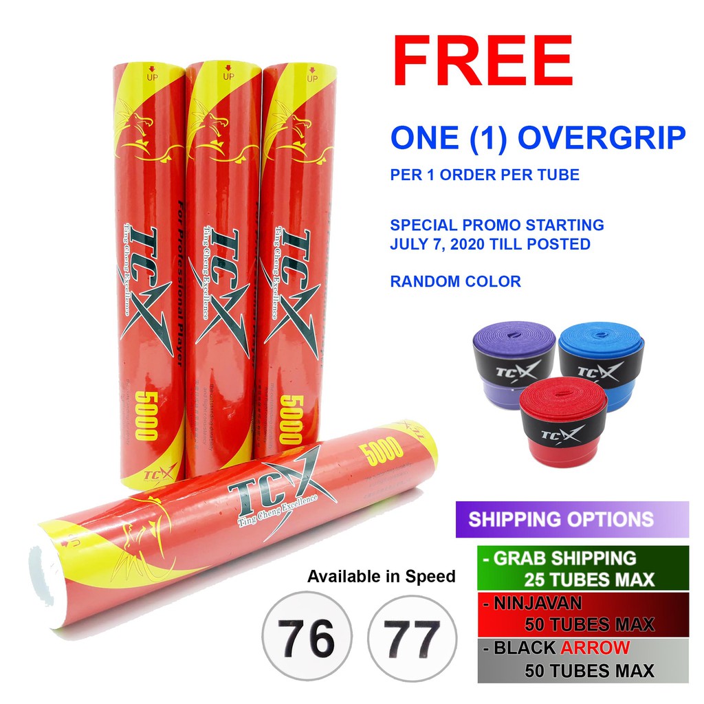 TCX 5000 Badminton Shuttlecock Red KECORP_S1 | Shopee Philippines