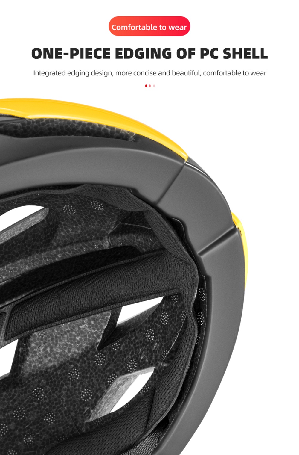 【PH Delivery】ROCKBROS Cycling Helmet Integrated Breathable Adjustable ...