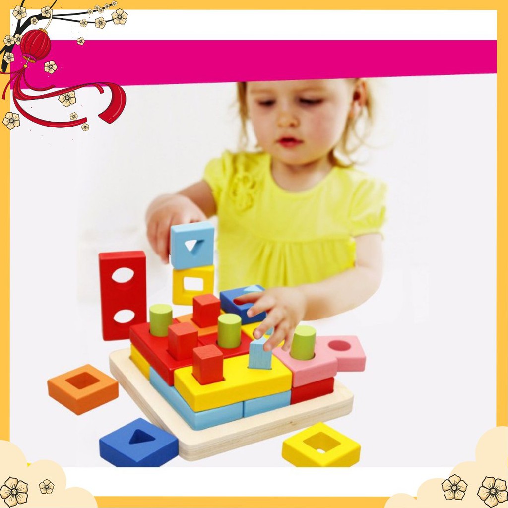 Unique Wooden Jigsaw Set Helps Children develop comprehensively ...