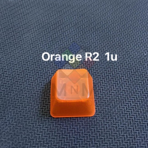 Transparent Orange ABS Keycaps Mechanical keyboard Matte Backlit For R4 ...