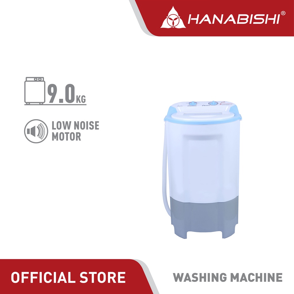 Hanabishi Heavy Duty Single Tub Washing Machine HWM 190 9KG | Shopee ...