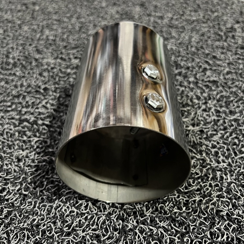 INNOVA REBORN 2016 2018 2019 REAR EXHAUST MUFFER CHROME CHROME S/S ...