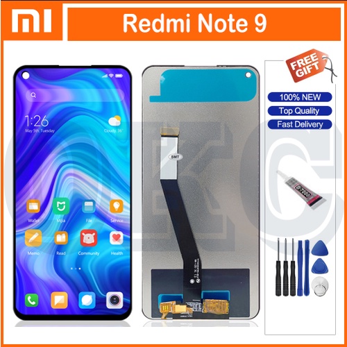 Original LCD For Redmi Note 9 LCD with Frame Display Touch Screen ...