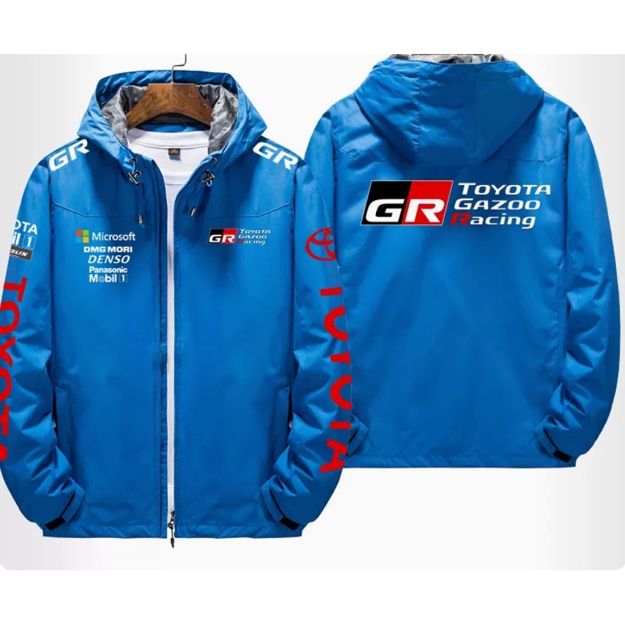 Toyota Custom GR Racing Suit Hoodie Highlander CAMRY Yaris RAV4 Crown ...
