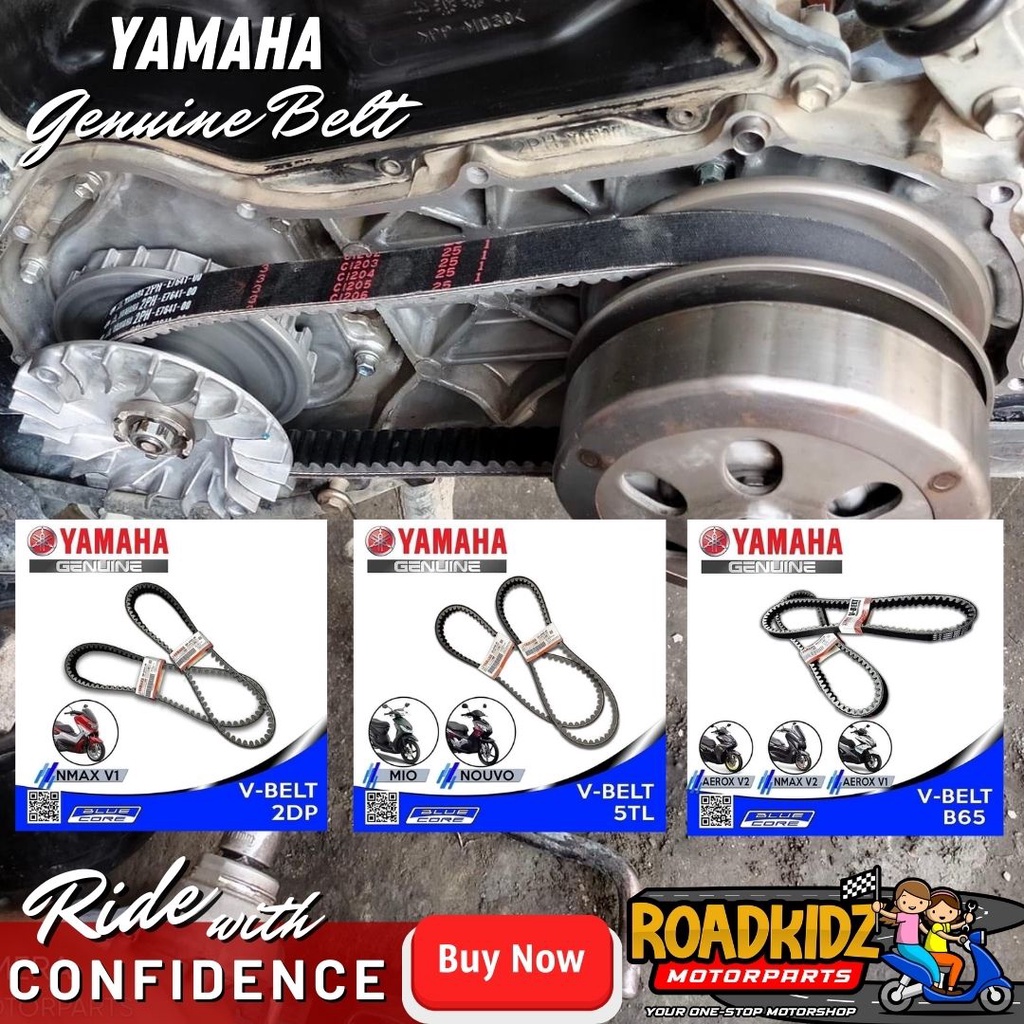 YAMAHA GENUINE DRIVE BELT NMAX/ AEROX/ M3 / MIO | Shopee Philippines