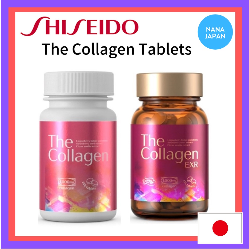 【Direct from Japan】Shiseido The Collagen Tablets 126 Tablets | Shopee ...