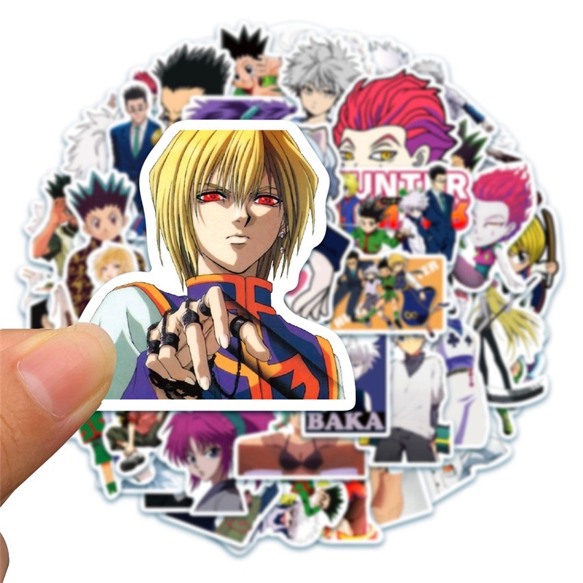 20pcs Hunter X Hunter Stickers Waterproof Decals Anime Manga Series ...