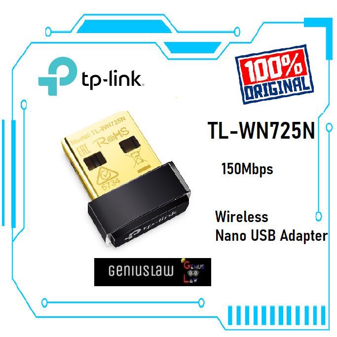 Tp LINK Wireless USB Wifi TPLINK TL-WN725N 150MPps Nano Receiver ...