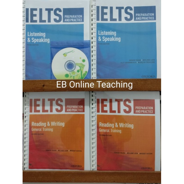 Bundle of Oxford IELTS Preparation & Practice General Training | Shopee ...