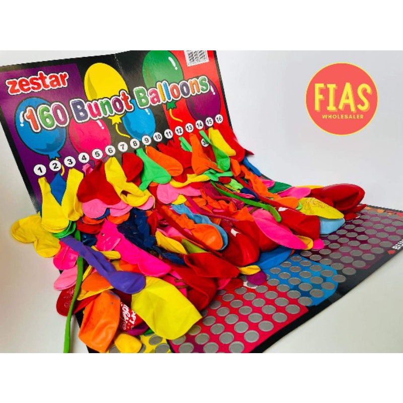 144 & 160 Lottery Balloons / Bunot Balloons / Lottery Balloons ...