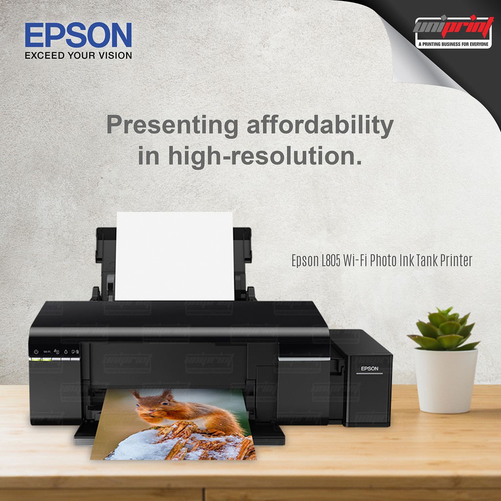 Epson L805 Ink Tank System Printer | Shopee Philippines