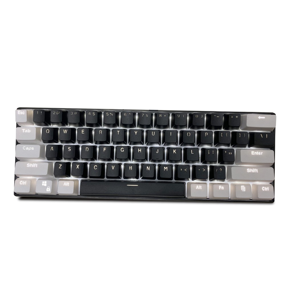 RK 61 Keycaps PBT Material OEM profile Backlit Two-Color Mechanical ...
