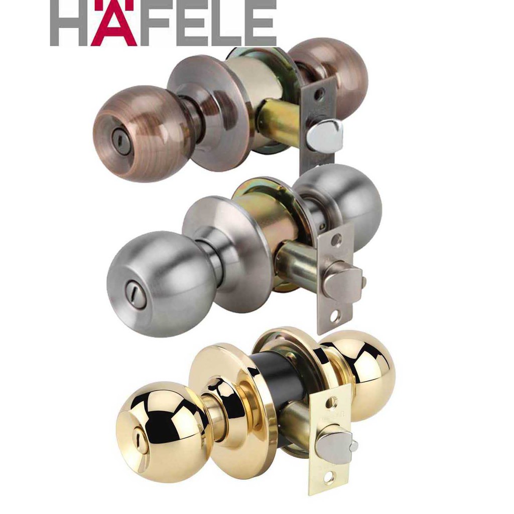 HAFELE Keyless Toilet Knob Gold Silver Copper Colour | Shopee Philippines
