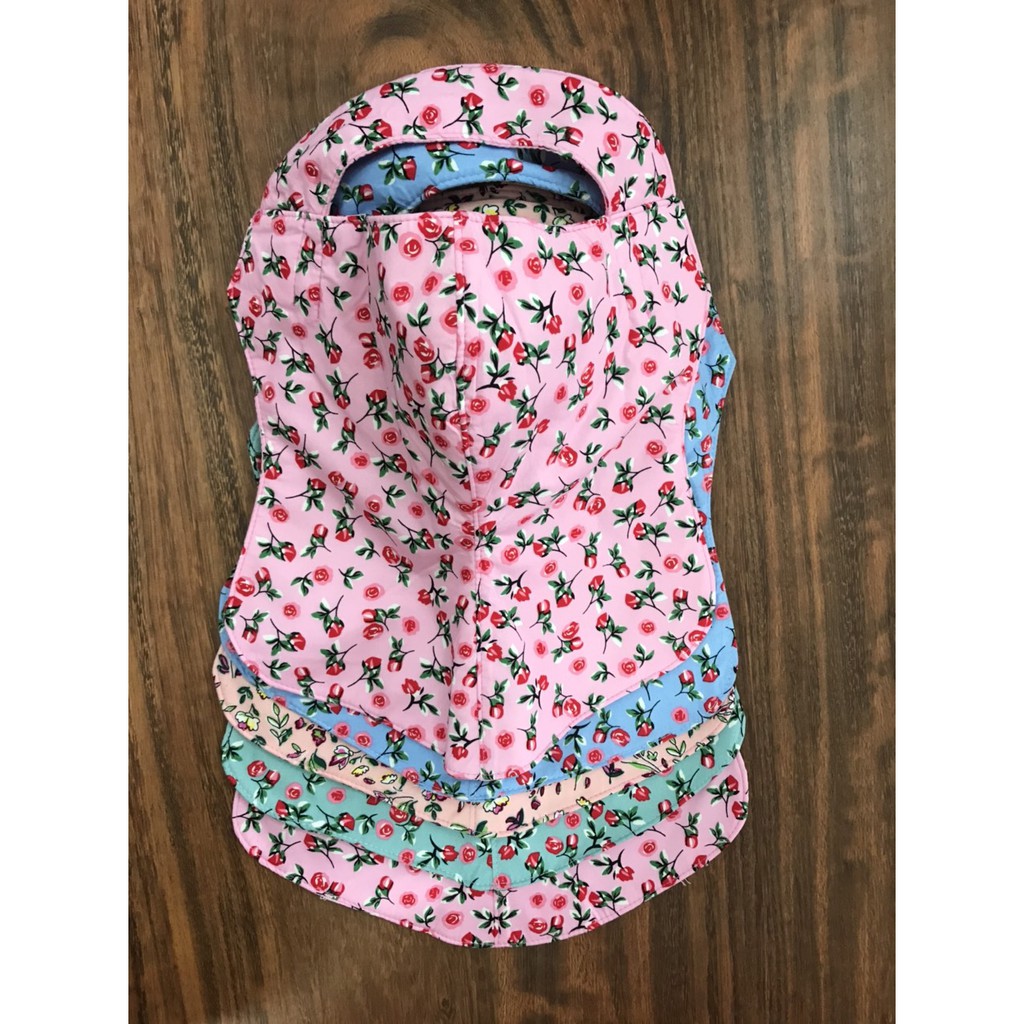 Combo of 5 forehead mask masks, 2 sides of tole fabric front and back ...