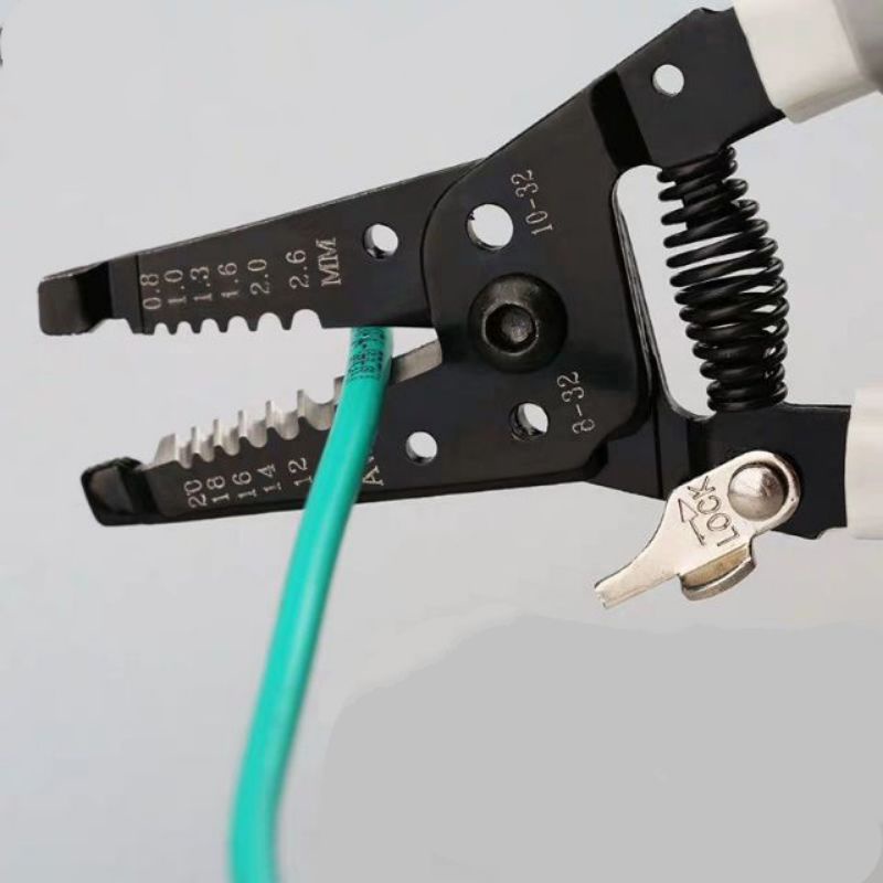 FLYMAN 7inch Wire stripper Electrician multi-purpose wire stripper Wire ...