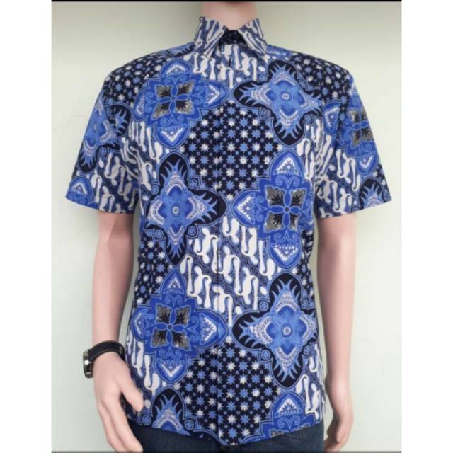 KEMEJA Written Batik Shirt (BRS110) | Shopee Philippines