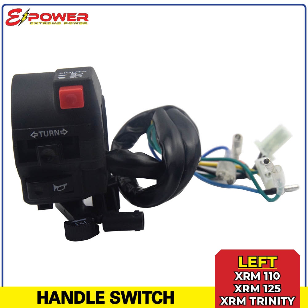 Honda XRM 110, XRM 125, XRM Trinity E-Power Motorcycle Handle Control ...