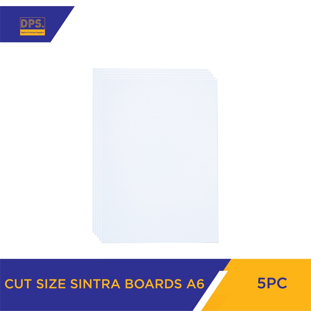 DPS Sintra Board Cut Size l A3, A4 & A6 l 3mm thickness l PVC Board l ...
