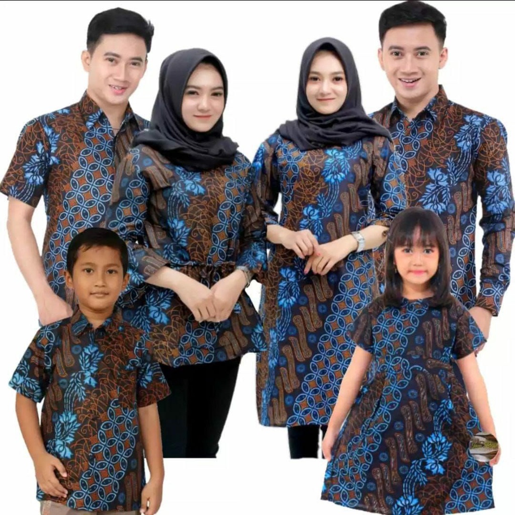 Batik Couple Modern Family Batik Uniform Batik Party Invitation Latest ...