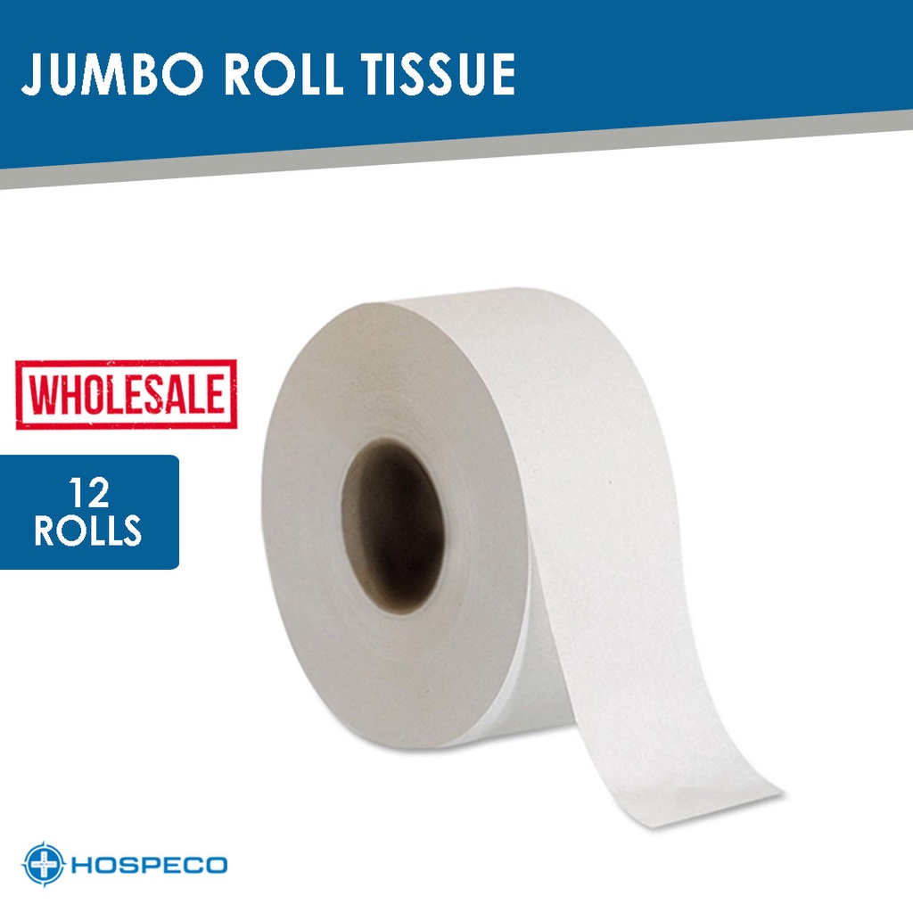 EXTRA 12 Rolls Jumbo Roll Tissue 200 meters 2 Ply Virgin Pulp Wholesale ...