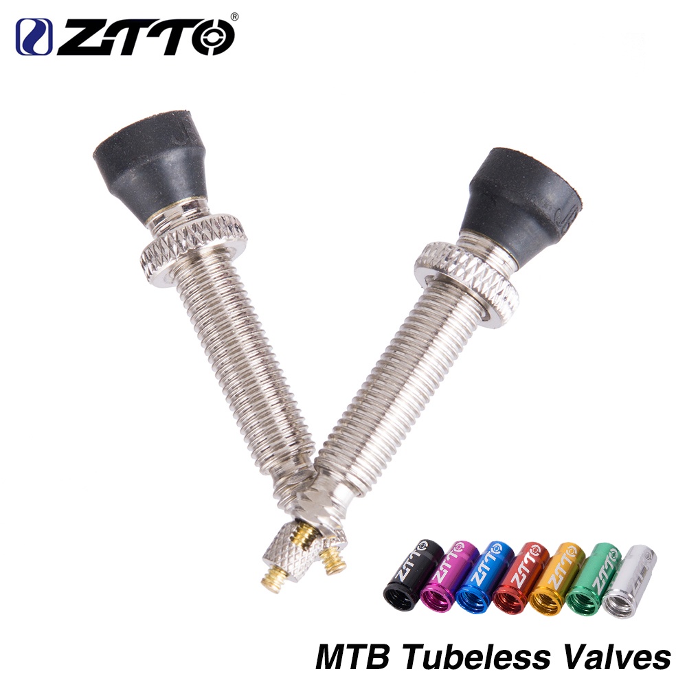 ZTTO Tubeless Valves FV 30mm French Tyre F/V No Tubes Presta Valve FV ...
