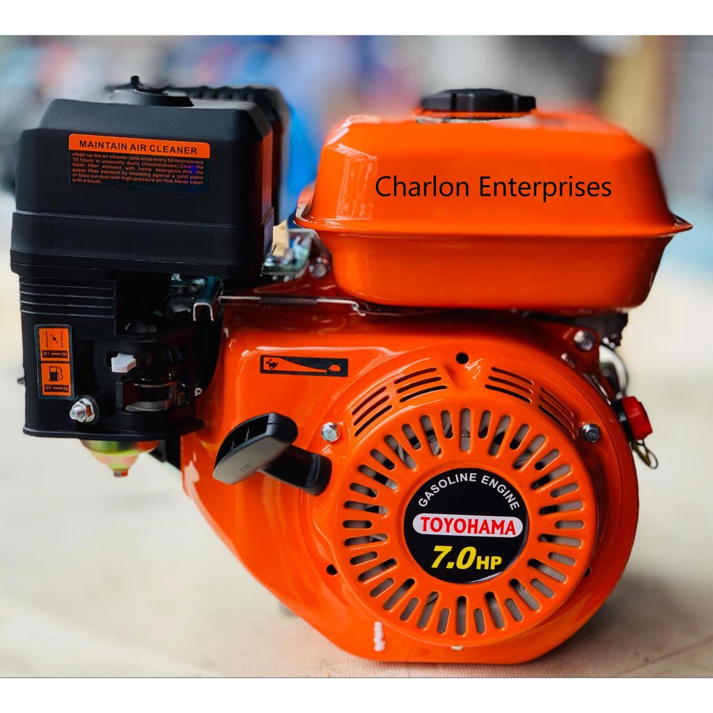7HP TOYOHAMA GASOLINE ENGINE LOW SPEED / HIGH SPEED | Shopee Philippines