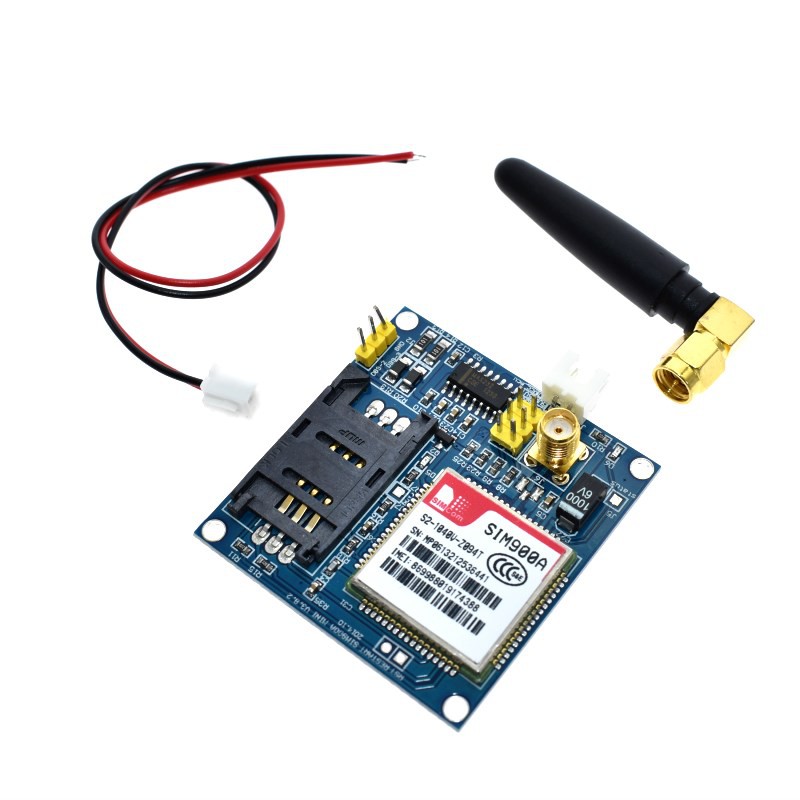 SIM900A V4.0 Kit Wireless Extension Module GSM GPRS Board Antenna ...