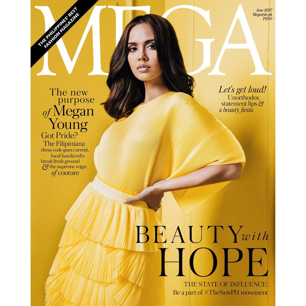 Mega Magazine June 2017 Issue - Megan Young | Shopee Philippines