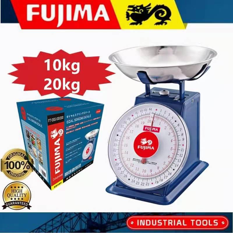 FUJIMA [[ 10kg/20kg ]] Manual Weighing Scale round timbangan kilohan ...